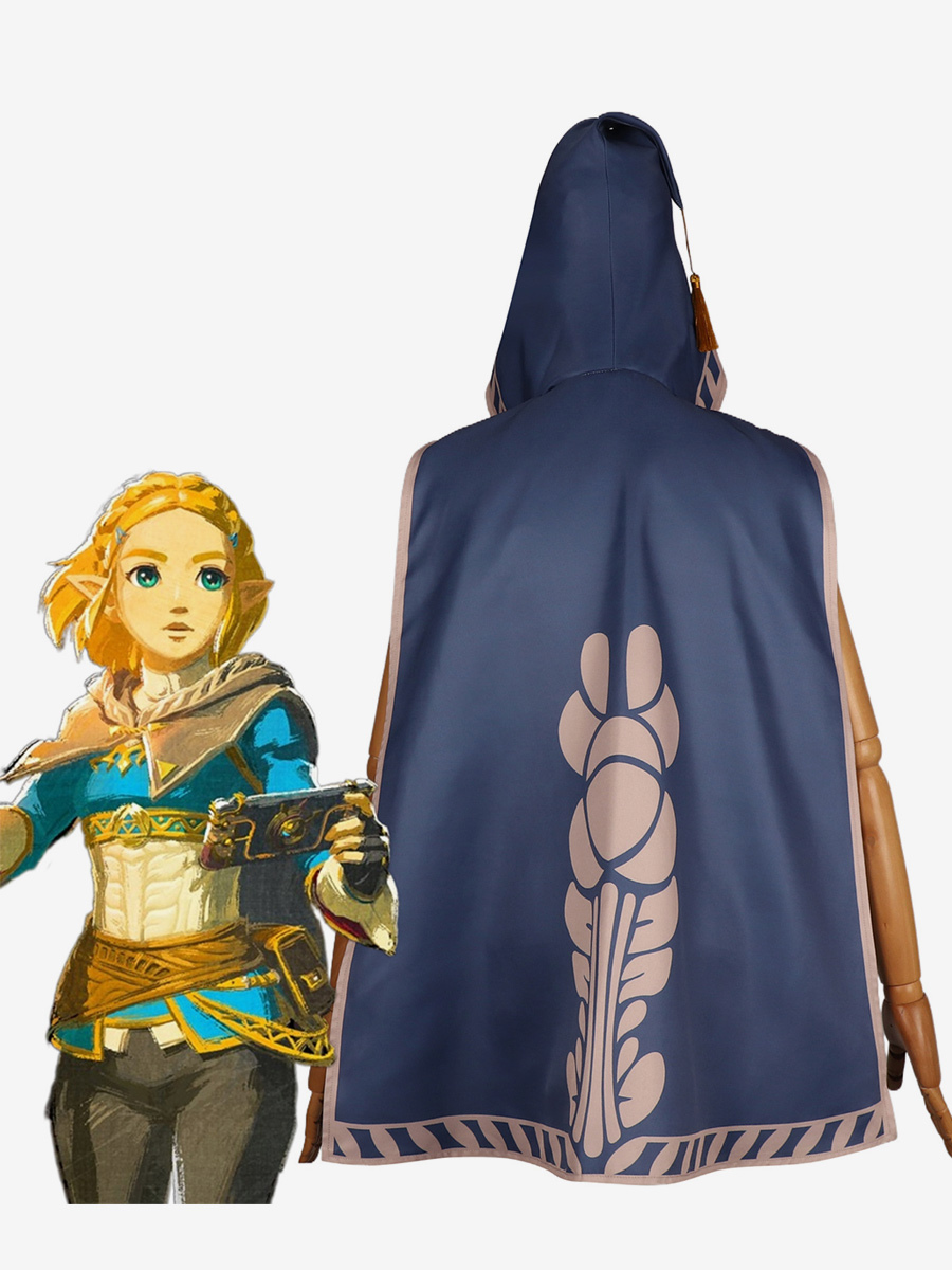La Légende de Zelda Les Larmes du Royaume Princesse Zelda Cape de ...