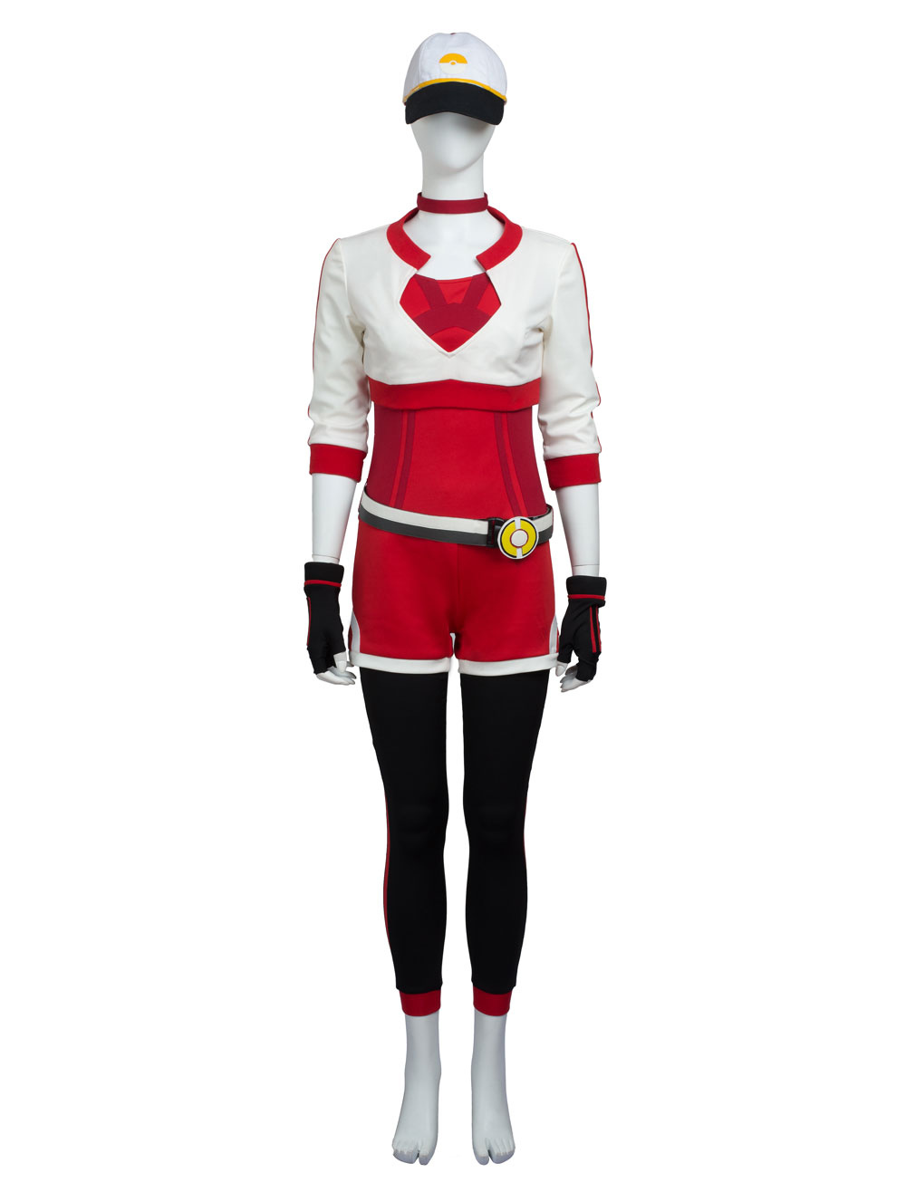 Carnaval Go de Pokemon mujeres entrenador Carnaval Cosplay traje rojo ...